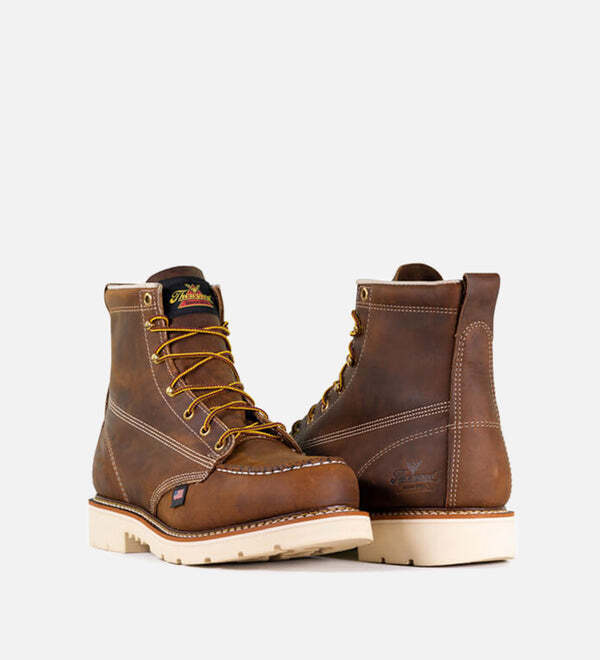 Thorogood American Heritage 6 8044375 Steel Toe Work Boots Crazy horse